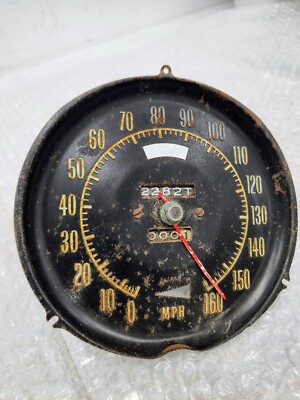 68-71 C3 Corvette Speedometer Gauge Cluster Speedo Face OEM Un-Tested ...