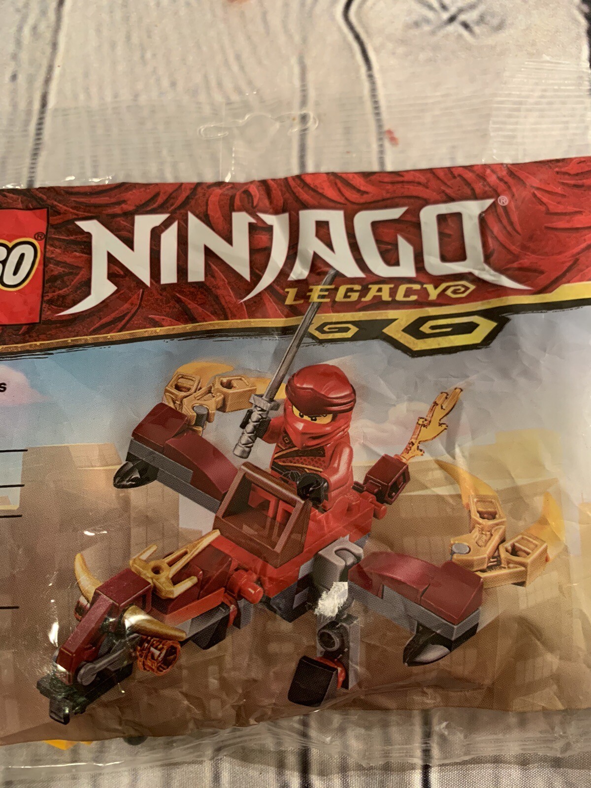 LEGO NINJAGO Fire Flight 30535 KAI - NEW & SEALED. 54 Pieces building ...