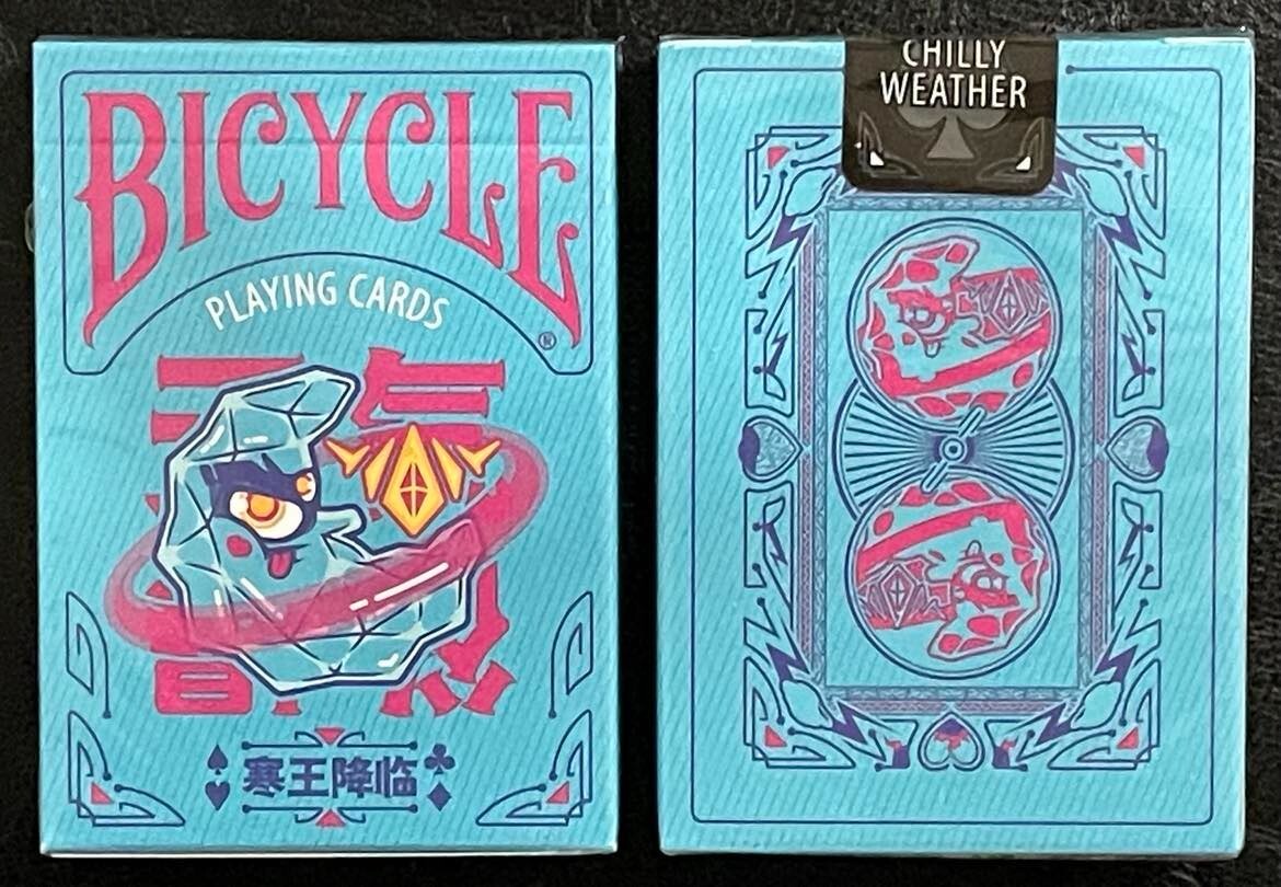 Bicycle Chilly Weather Frozen Edition playing cards | eBay