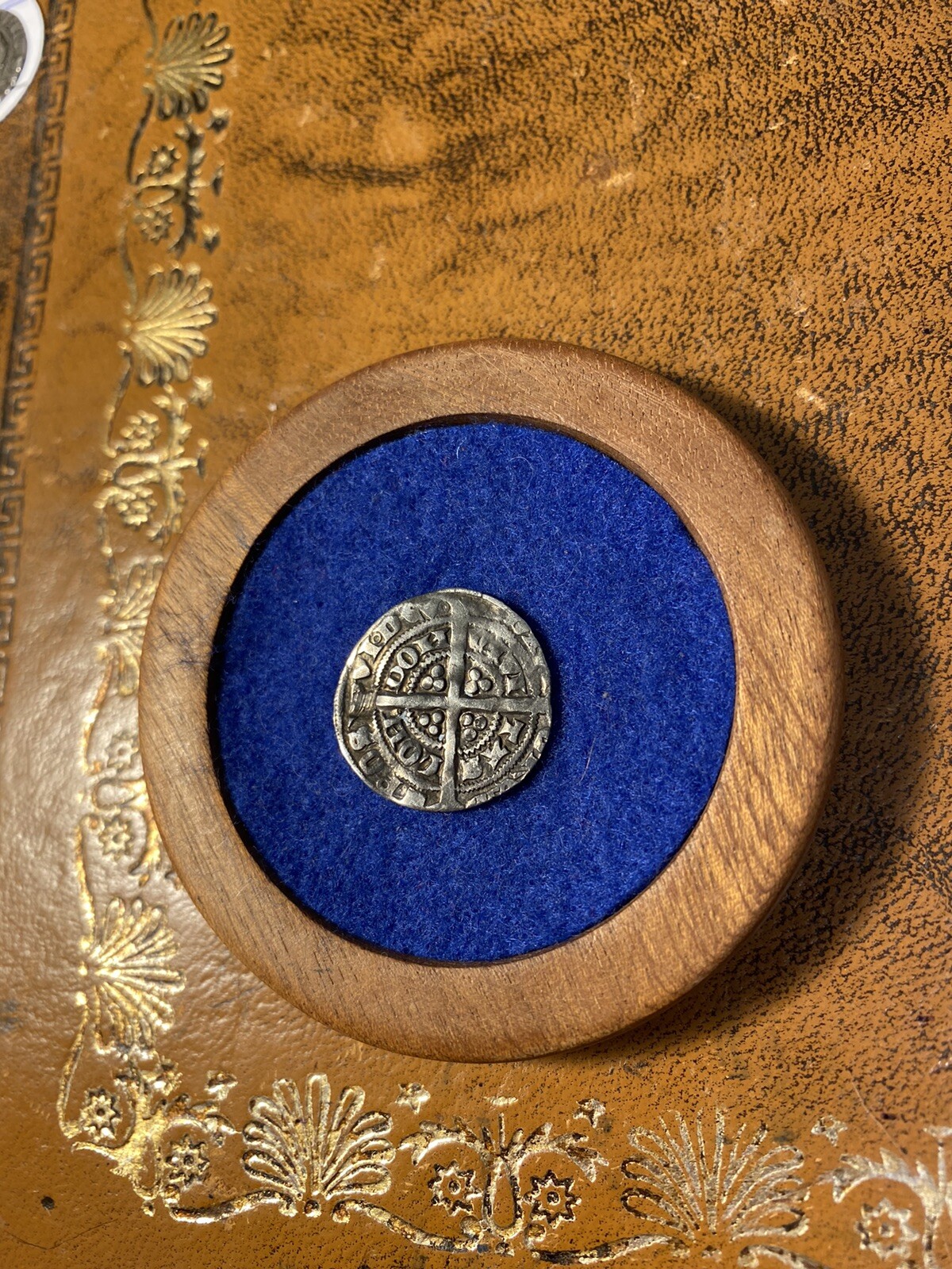 Edward 111 Pre Treaty Silver Half Groat civitas London mm cross1 Spink ...