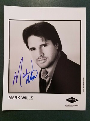 Mark Wills-signed photo- - JSA COA -- Pose 6 | eBay