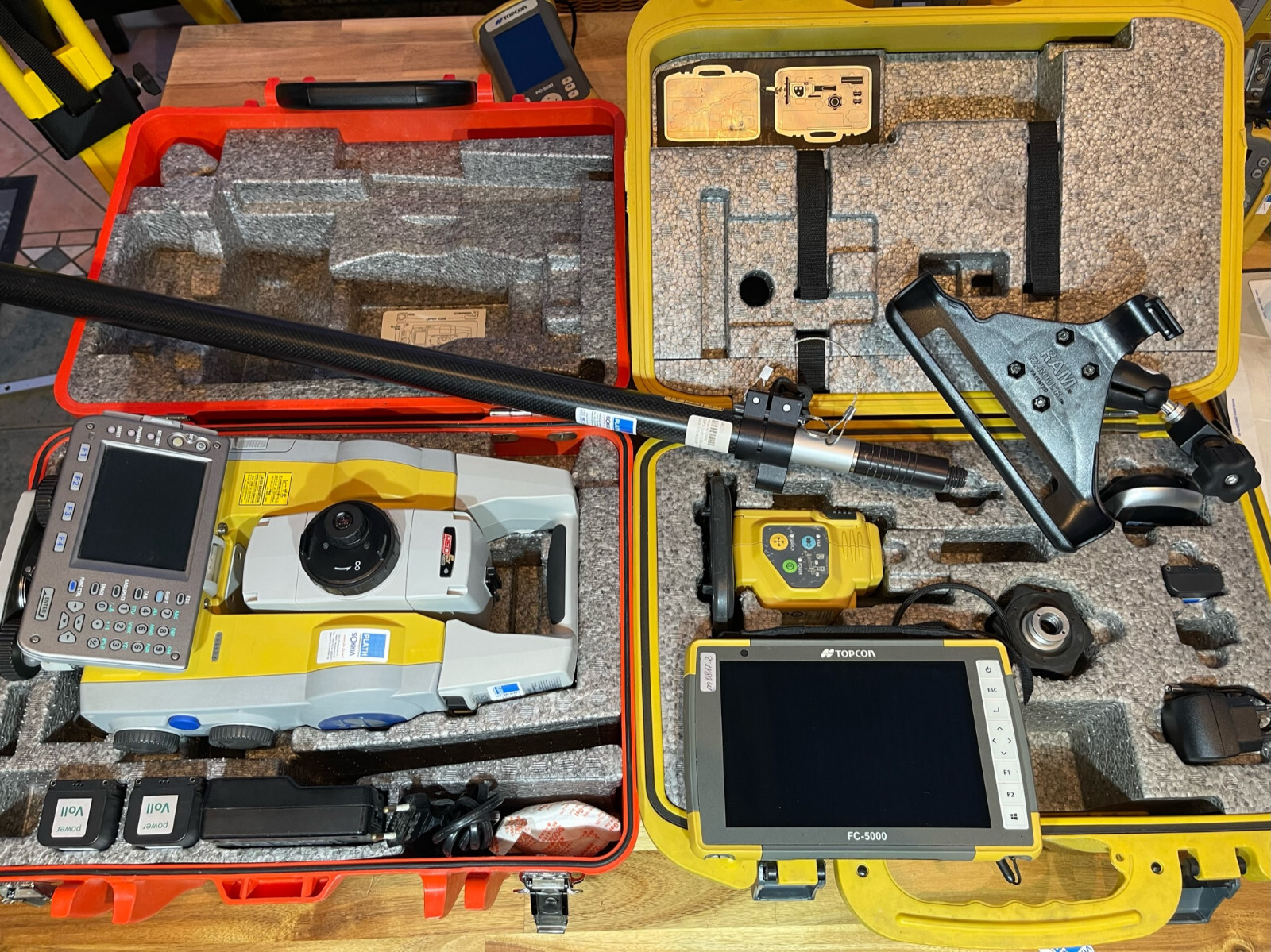 MS-05AX (RC) 0.5" Robotics Total Station TOPCON * FC5000 * RC5 * MAGNET ...