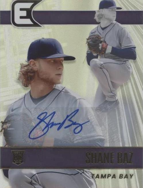 2022 Panini Chronicles - Essentials Shane Baz #3 Autographs (AU, RC ...