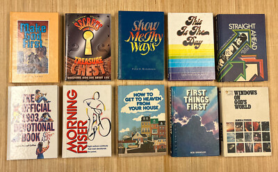 Lot of 10 Seventh-Day Adventist Books, Eric Hare, Treasure Chest ...
