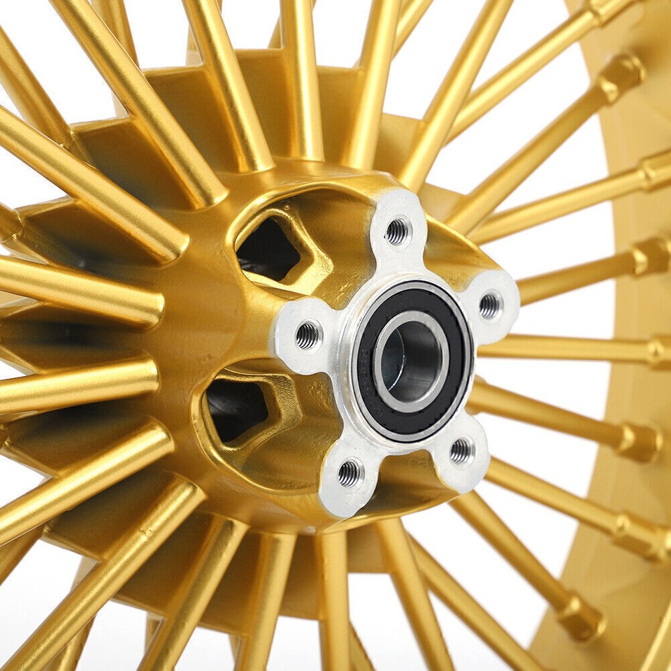 21x2.15 18x3.5 Fat Spoke Wheels Rims for Harley Dyna Low Rider FXDF ...