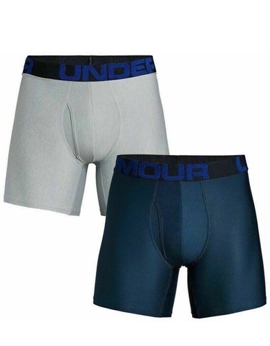 Under Armour Mens UA Tech Boxerjock Underwear 6” Inch 2 Pack Size 5XL ...
