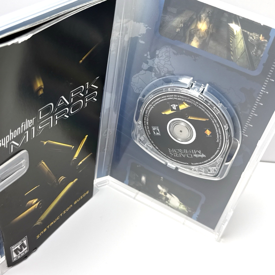 Syphon Filter: Dark Mirror Sony PlayStation Portable CIB Refurbished ...