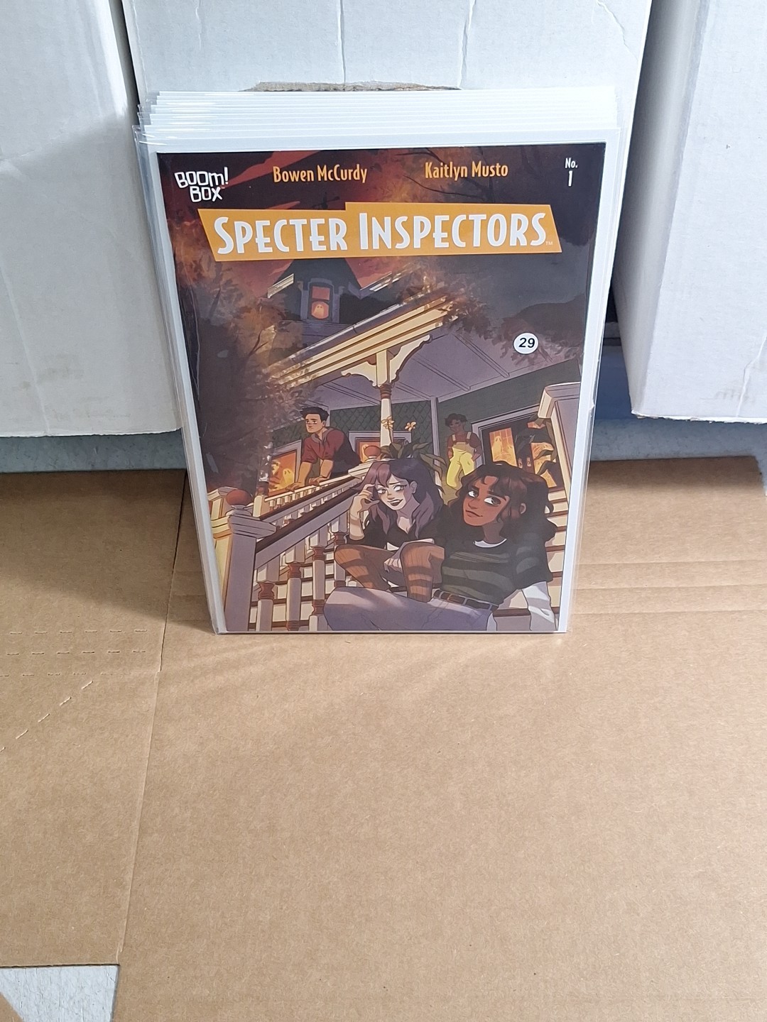 Specter Inspectors #1 Second Printing-KAITLYN Musto Cover (BOOM ...