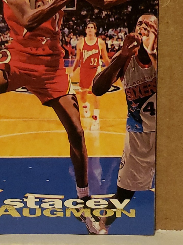 1993-94 Stadium Club Basketball Stacey Augmon Atlanta #310 Ist Day ...