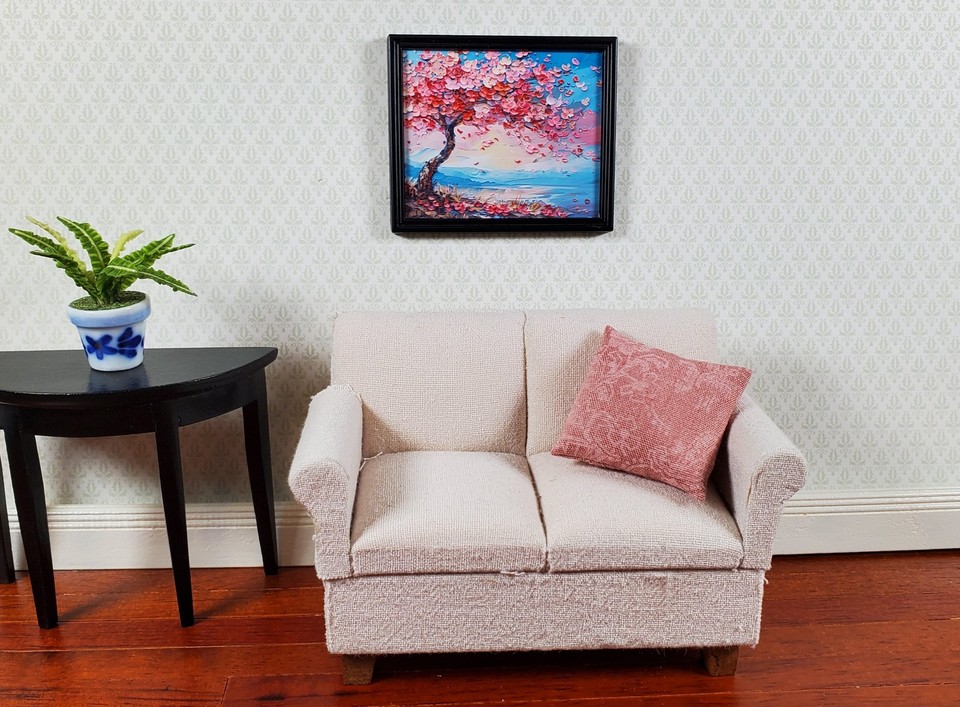 Miniature Flowering Cherry Tree Framed Print 1:12 Scale Modern ...