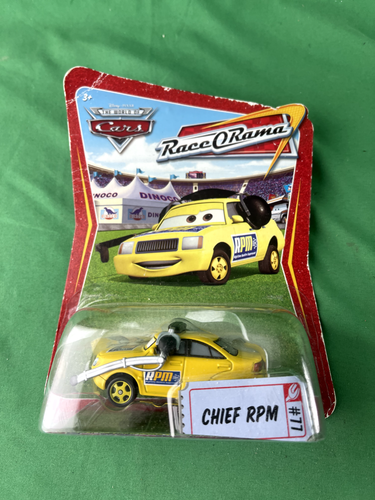 Disney Pixar The World Of Cars Race O Rama Chief RPM #17 Diecast Toy ...