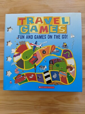 Travel Games Fun and Games on the Go Book | eBay