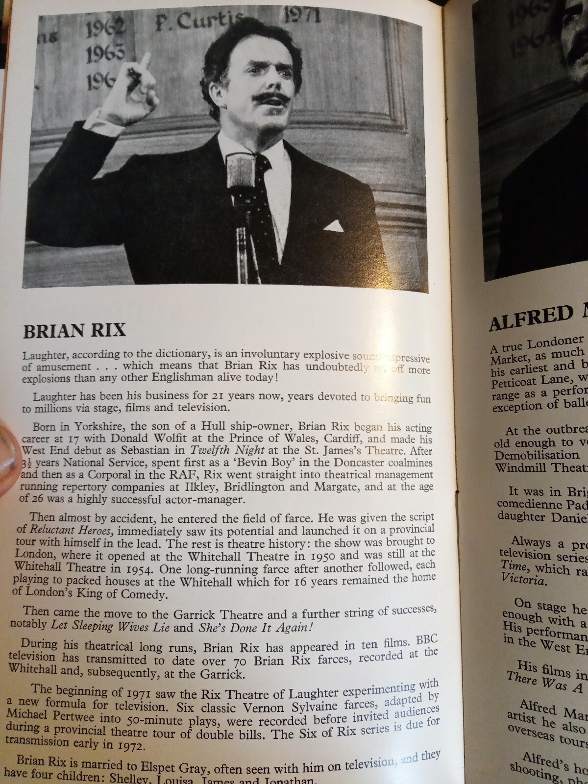 Don't Just Lie There Say Something Programme 1971 Joanna Lumley/Brian ...