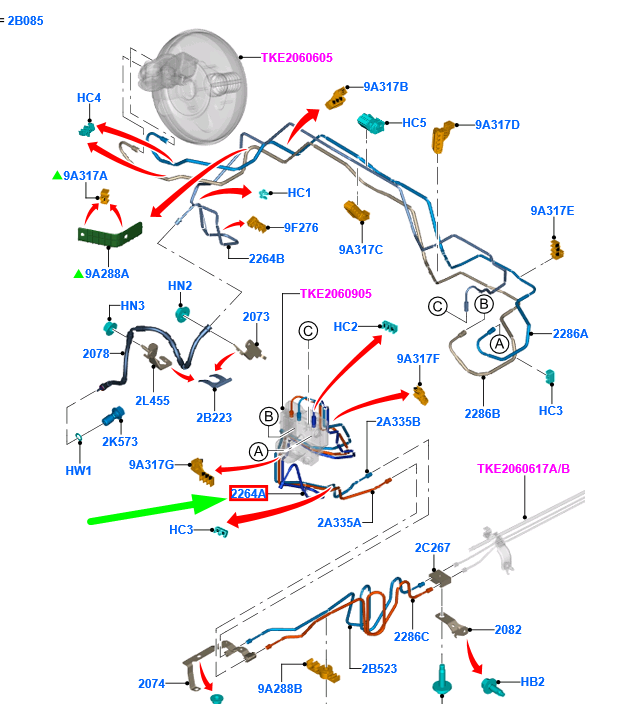 2001 Ford Ranger Brake Line Diagram 1998 Ford Ranger Rear Brakes