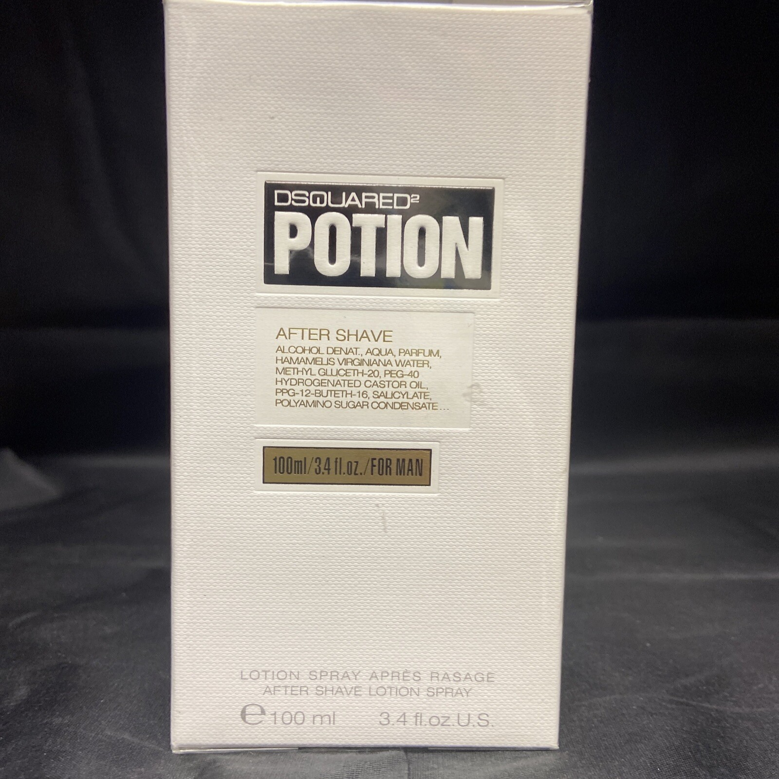 Dsquared 2 Potion After Shave Spray for Men 3.4 fl oz New In Box Sealed ...