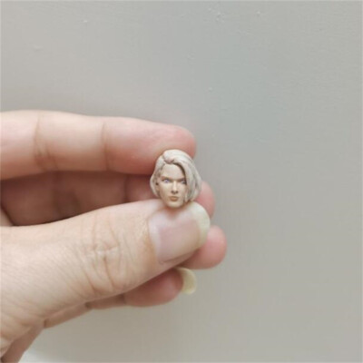 Painted 1/18 Scale The Resident Evil Jill Head Sculpt Fit 3.75" Figure ...