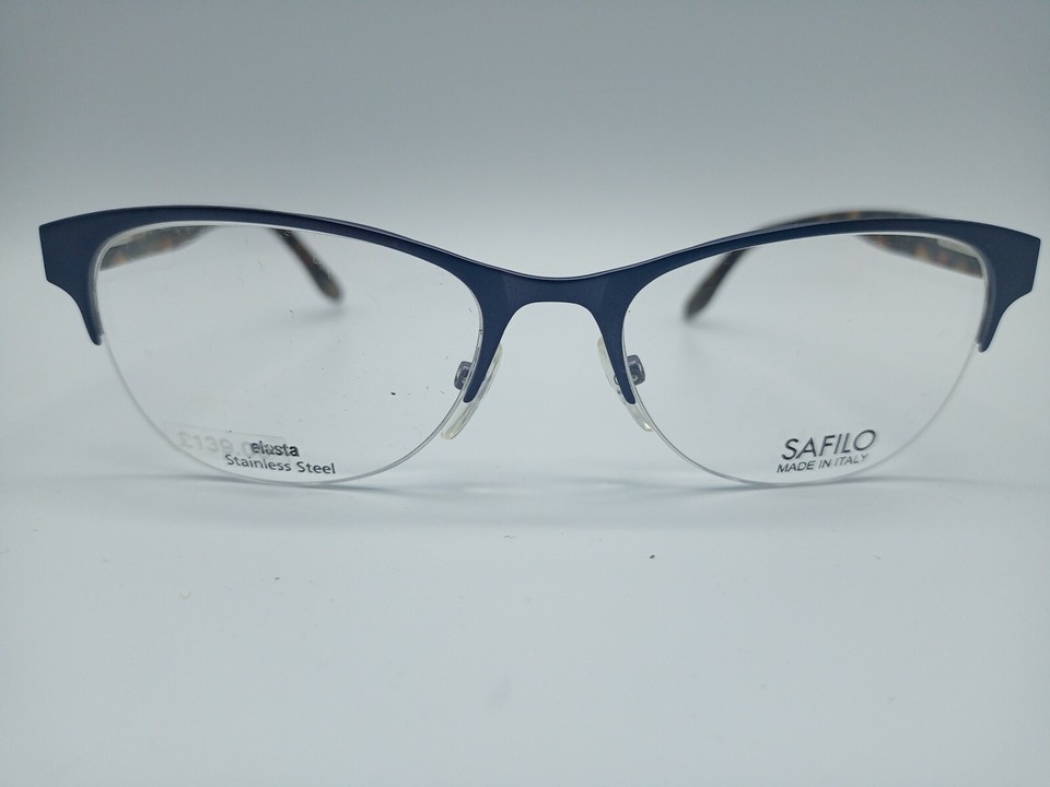 SAFILO ELASTA SA 6033 eyeglasses glasses frame - tortoiseshell / Navy ...