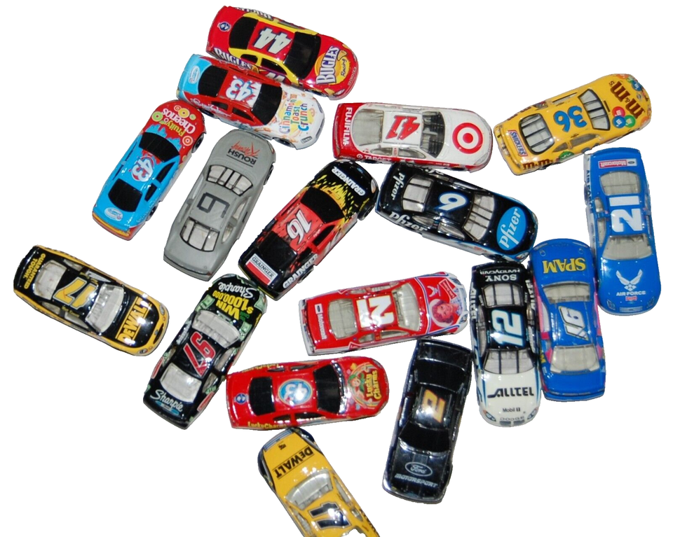 Nascar Diecast Small Hot Wheels Race Cars Lot (17) | eBay
