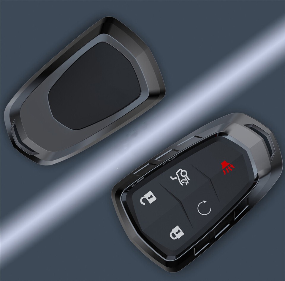 Zinc Alloy Key Fob Case Cove For Cadillac ATX CTS CT6 XTS XT5 ELR SRX ...