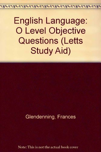 English Language: "O" Level Objective Questions (Letts Study Aid | eBay