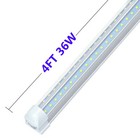 25 Pack T8 LED Shop Light Fixture 4FT 6FT 8FT LED Tube Light Bulb 6500K ...