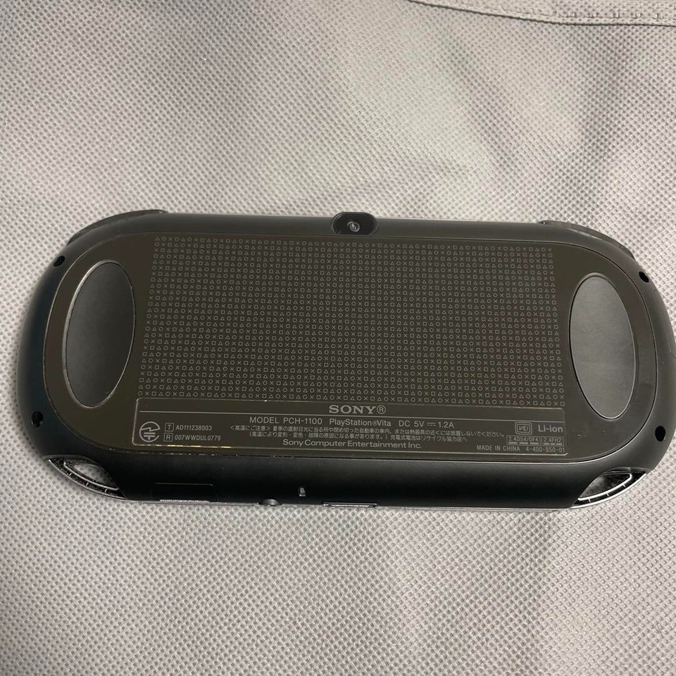 Sony PlayStation PS Vita Wi-Fi Model Crystal Black PCH-1000 ZA01 Game ...