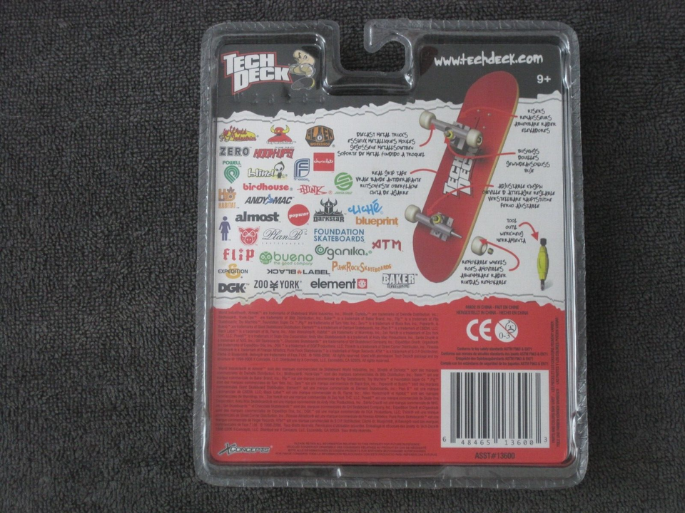 Terry Kennedy Baker Tech Deck skateboard 96mm fingerboard Vintage NOS ...