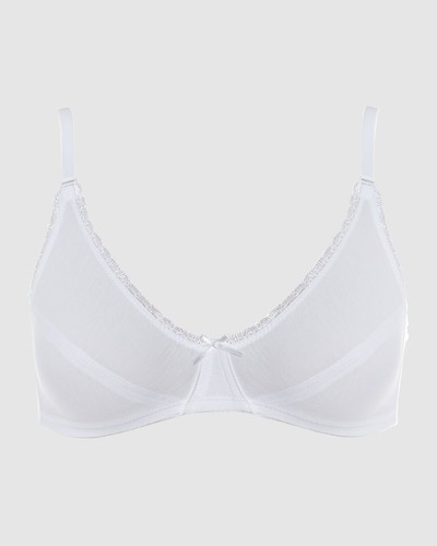 Royce Lingerie My First Bra Pure Cotton & Lace Bra Single | eBay