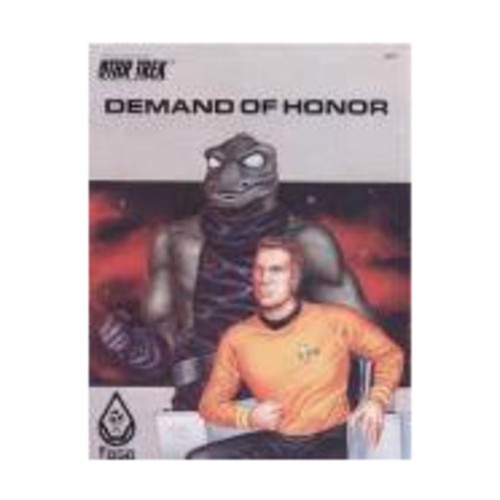 FASA Star Trek RPG Demand of Honor VG+ | eBay