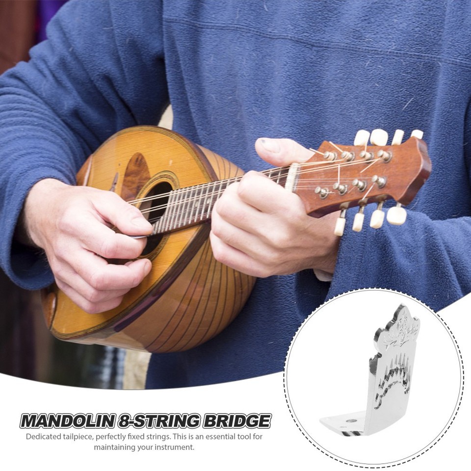 Metal Mandolin Parts Mandolins Instruments Alloy Tailpiece Accessory ...