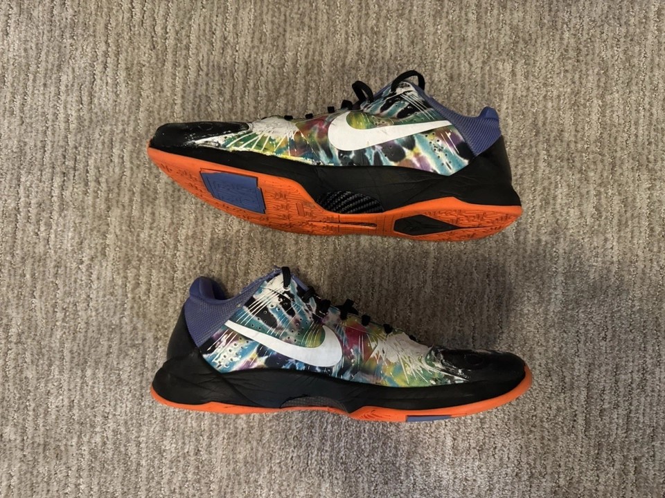 Nike Kobe 5 Proto EYBL Tie-Dye Basketball Sneakers Size 13 PE | eBay