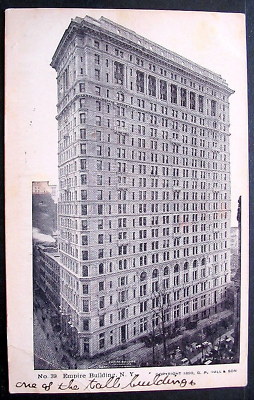 NEW YORK NY EMPIRE BUILDING 1899 | eBay