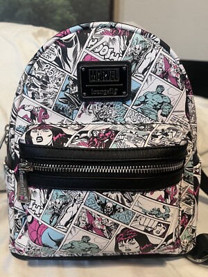 Loungefly Marvel Mini Backpack - Retro Avengers - New With Tags | eBay