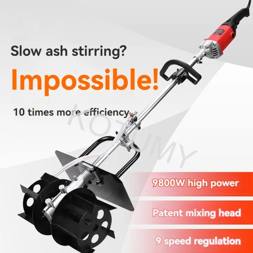 Mortar Cement Mixer Concrete Site with A Small Mixer Putty Powder ...