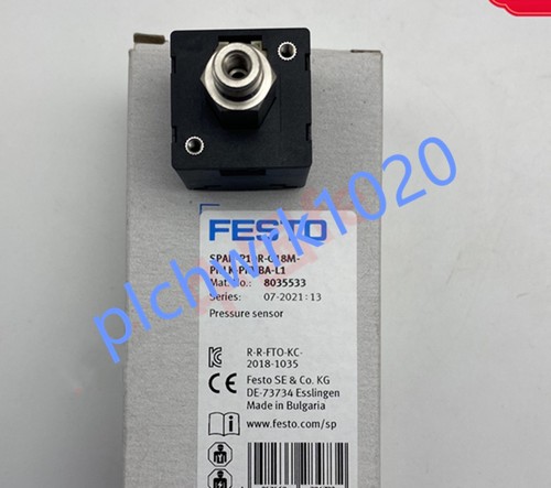 1 PCS NEW IN BOX FESTO SPAN-P10R-G18M-PNLK-PNVBA-L1 8035533 Pressure sensor | eBay