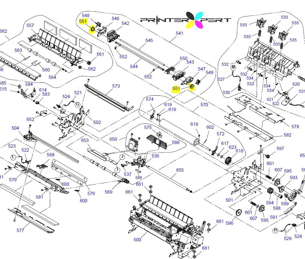EPSON 1039507 SPUR GEAR 20 FX890 FX2190 LQ590 LQ2090 PRINTER TRACTOR ...