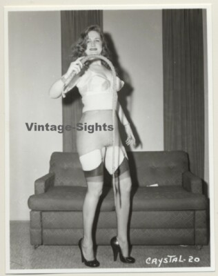 Irving Klaw: Mature Mistress With Whip CRYSTAL-20 / Pin-Up - BDSM (Vintage Photo | eBay