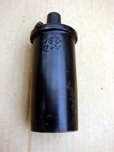 Vintage 1950's GM & Chevy 12 Volt Delco Remy Embossed 083 Ignition Coil ...