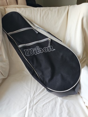 WILSON TENNIS RACQUET Racket Black & Grey 29" BAG Padded COVER CASE | eBay