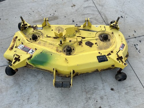 JOHN DEERE 54C MOWER DECK SHELL X475 X485 X495 X575 X585 X595 (AS IS ...