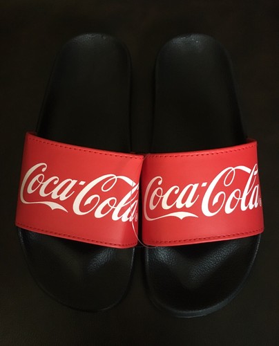 COCA-COLA SODA SLIPPERS COCA COLA BEACH SLIDES SLIP-ON COKE SHOES | eBay