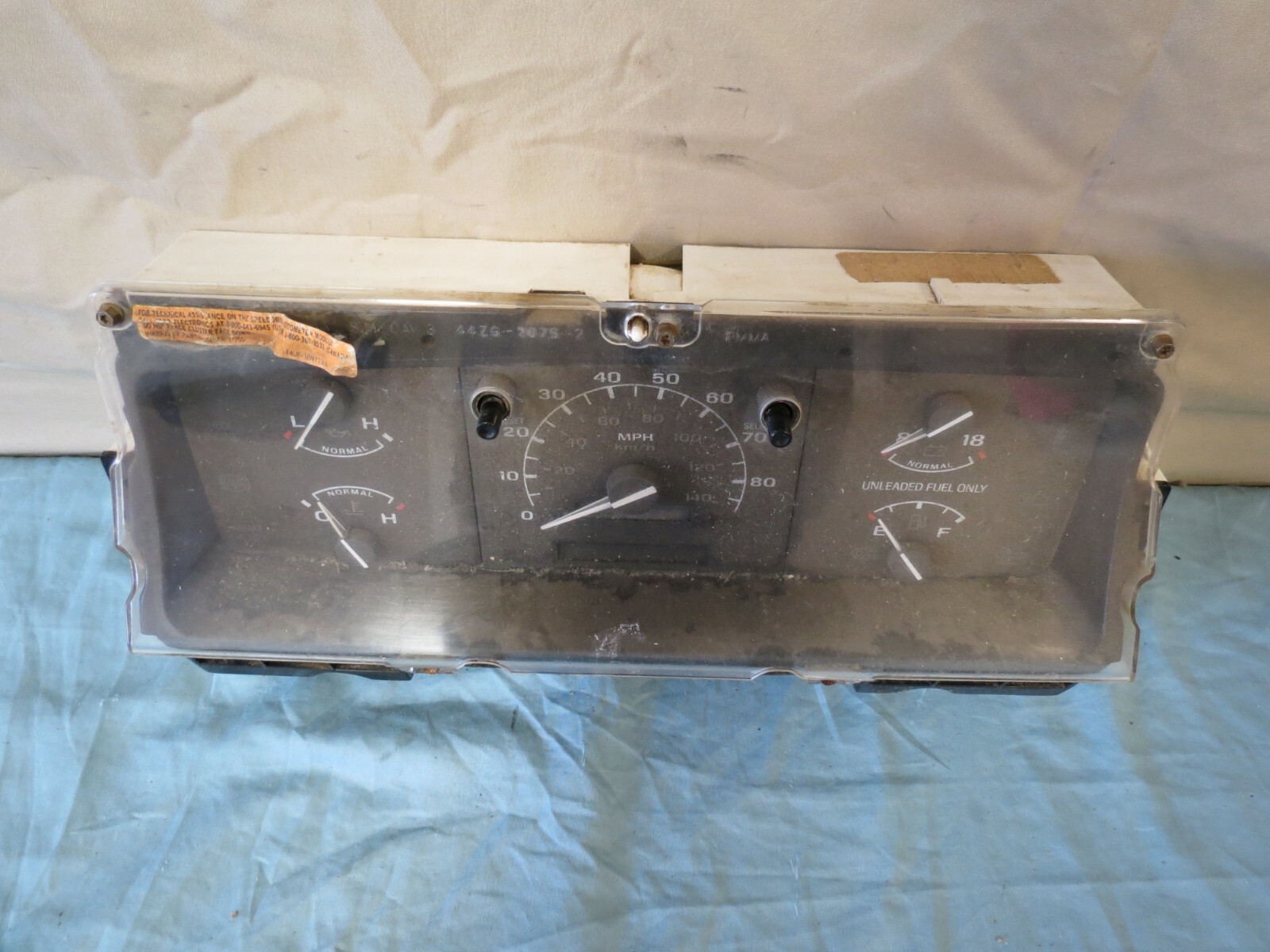 92-96 Ford Bronco f250 f350 Gas Speedometer F2TF-10C956-B F2TF-10848-AA ...