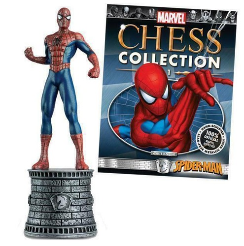 SPIDER-MAN MARVEL CHESS FIGURE #1 in BOX & MAGAZINE EAGLEMOSS | eBay ...