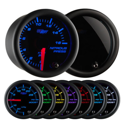 Glowshift Tinted 7 Color Nitrous Pressure Gauge Glow Shift GS-T714 | eBay