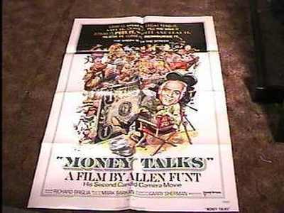 MONEY TALKS "B" MOVIE POSTER '72 ALLEN FUNT CANDID CAMERA JACK DAVIS ...