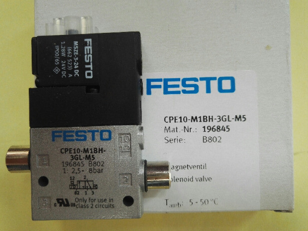1PC New Festo CPE10-M1BH-3GL-M5 196845 Solenoid Valve One Year Warranty ...