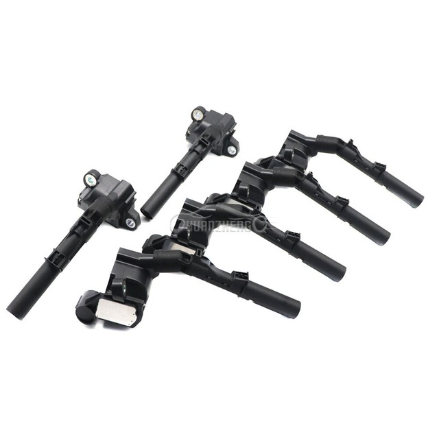 6PCS Ignition Coil & Spark Plug A2769067900 For Mercedes-Benz E400 C400 ...