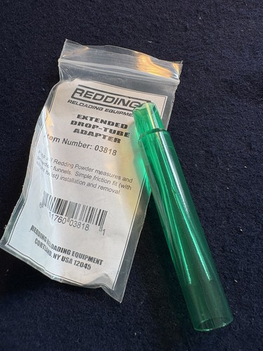 Redding Powder Measure Drop Tube Extension #03818 | eBay