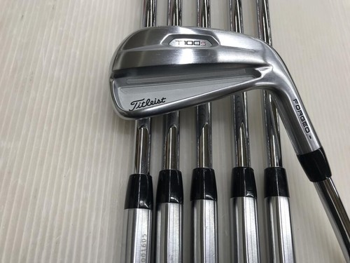 Used Titleist T100 S 2021 Iron Set 28 Flex 37.5 Inch Ns Pro 105T Right ...