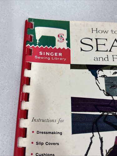 Vintage 1960 sewing book “how to make seams and finishes” Nice | eBay